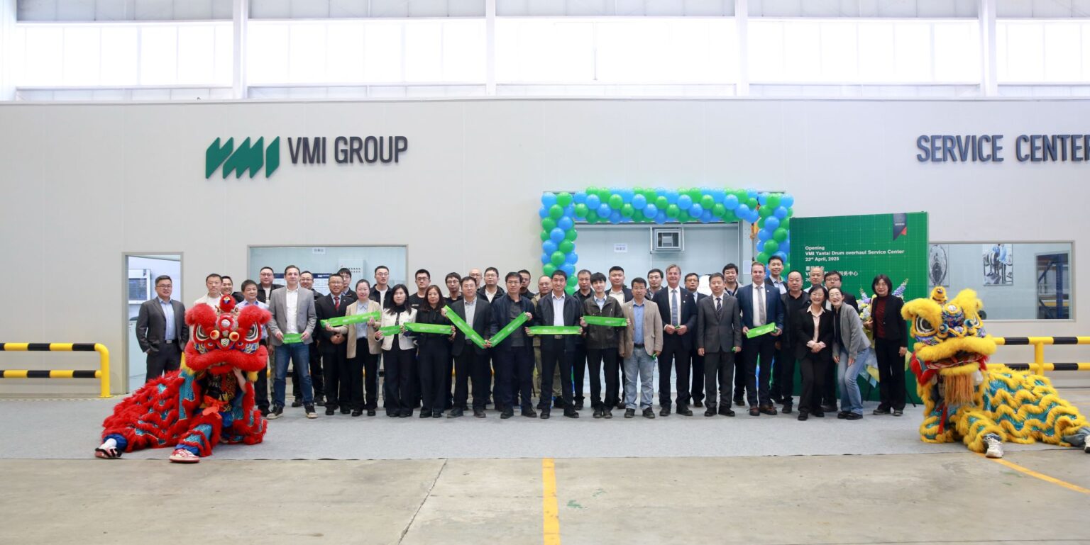 VMI 烟台鼓维修中心开业 – VMI Group